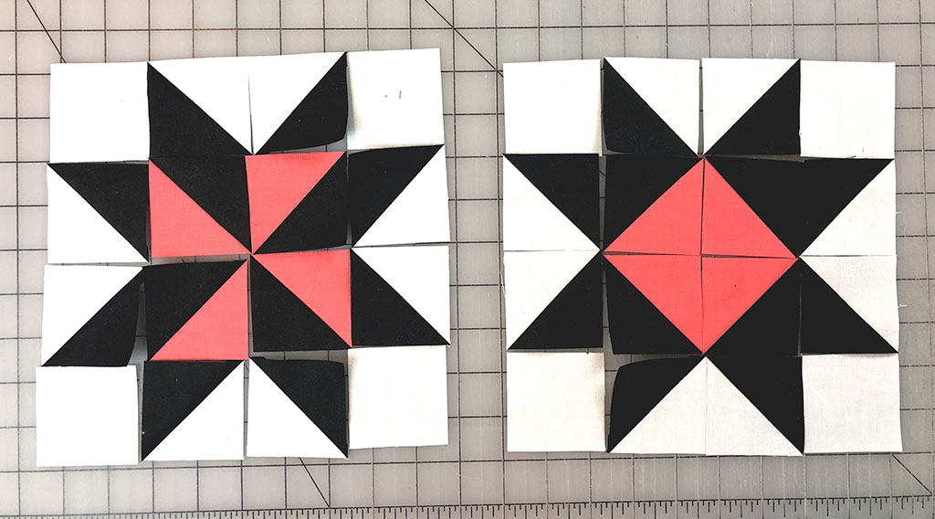 Quilt Block Hot Pad and Trivet Set - Ameroonie Designs