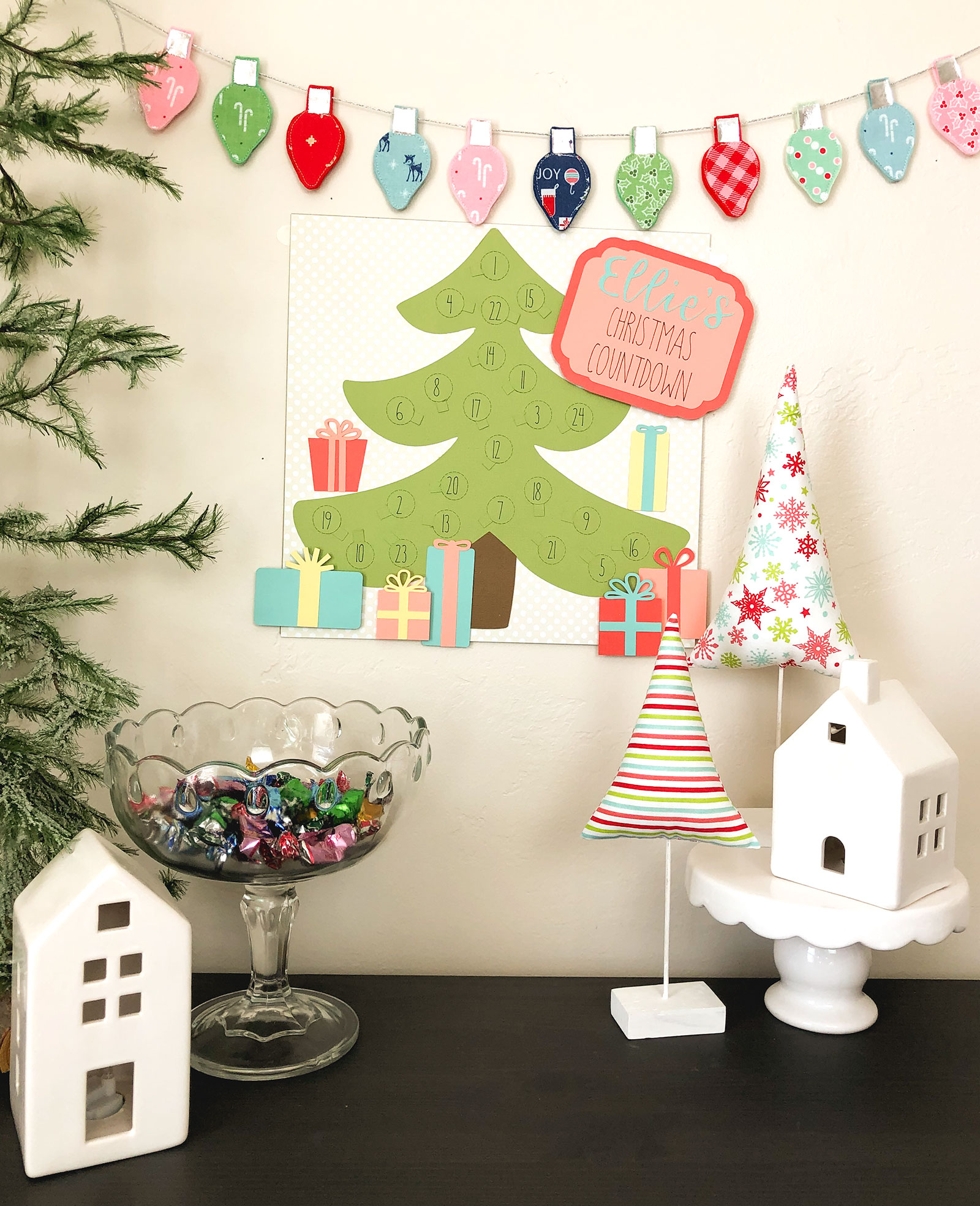 Personalized Christmas Countdown - Ameroonie Designs