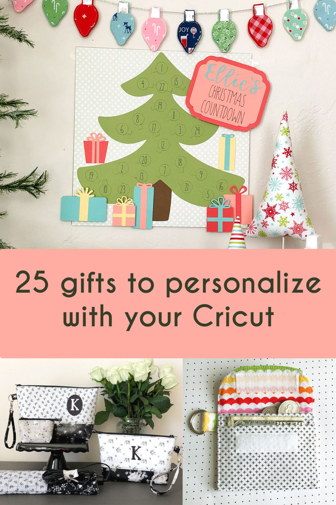 25 gift ideas to personalize with your Cricut - Ameroonie Designs