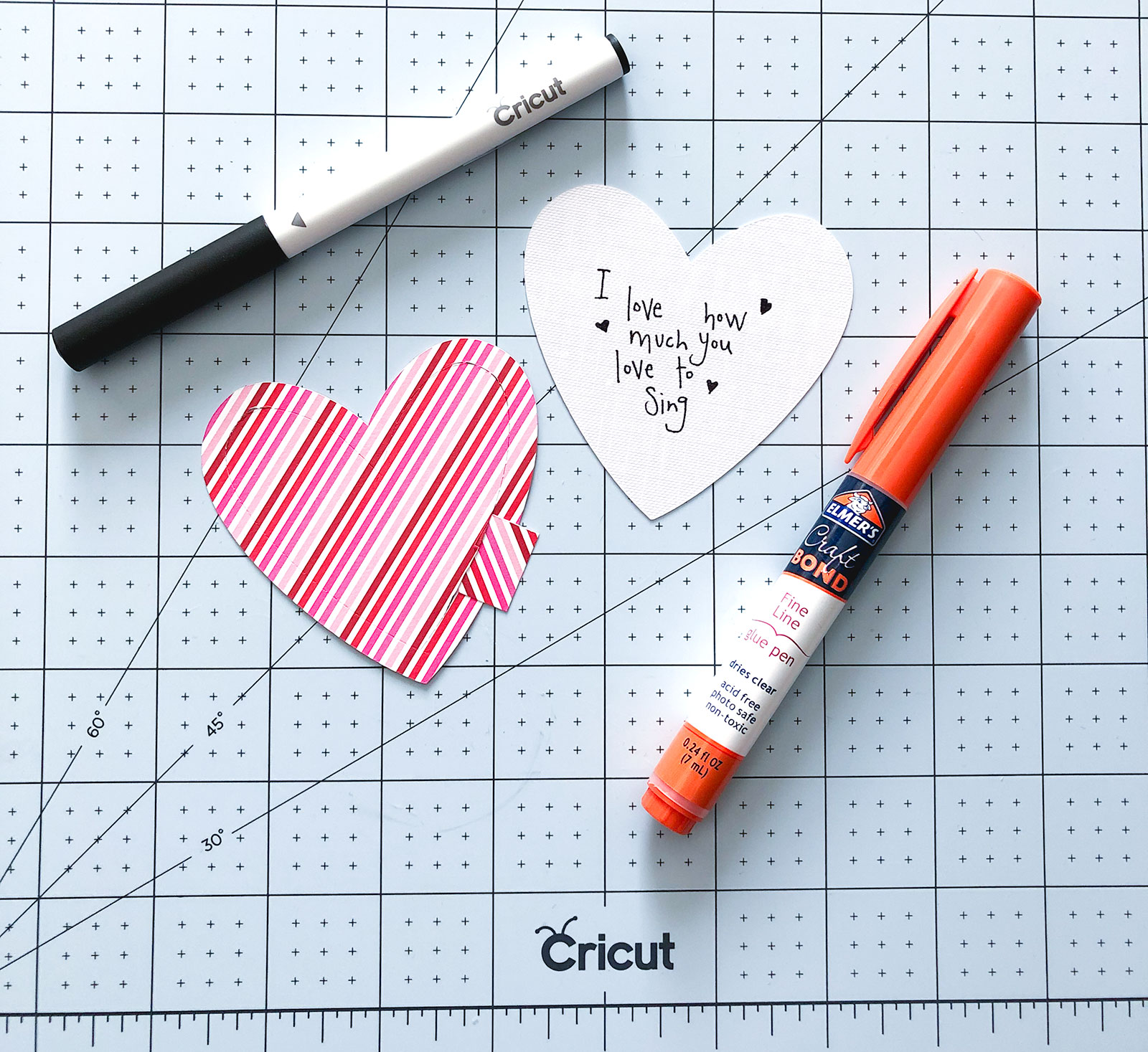 DIY Valentine Countdown Banner - Ameroonie Designs