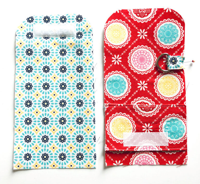 Mini Wallet Tutorial with three closure options - Ameroonie Designs