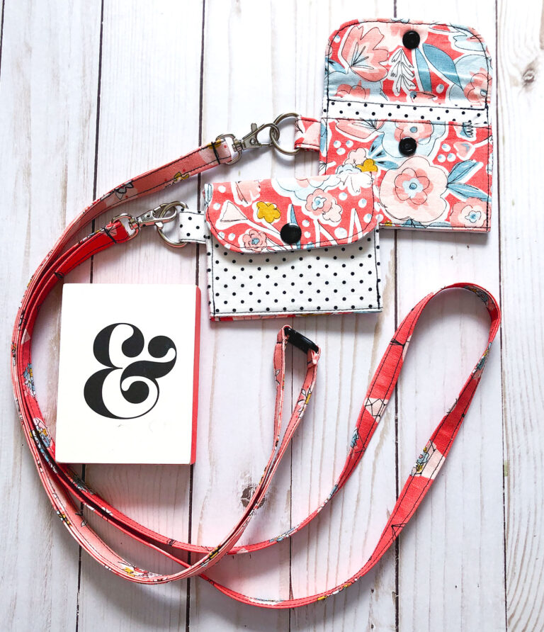 Mini Wallet Tutorial with three closure options - Ameroonie Designs