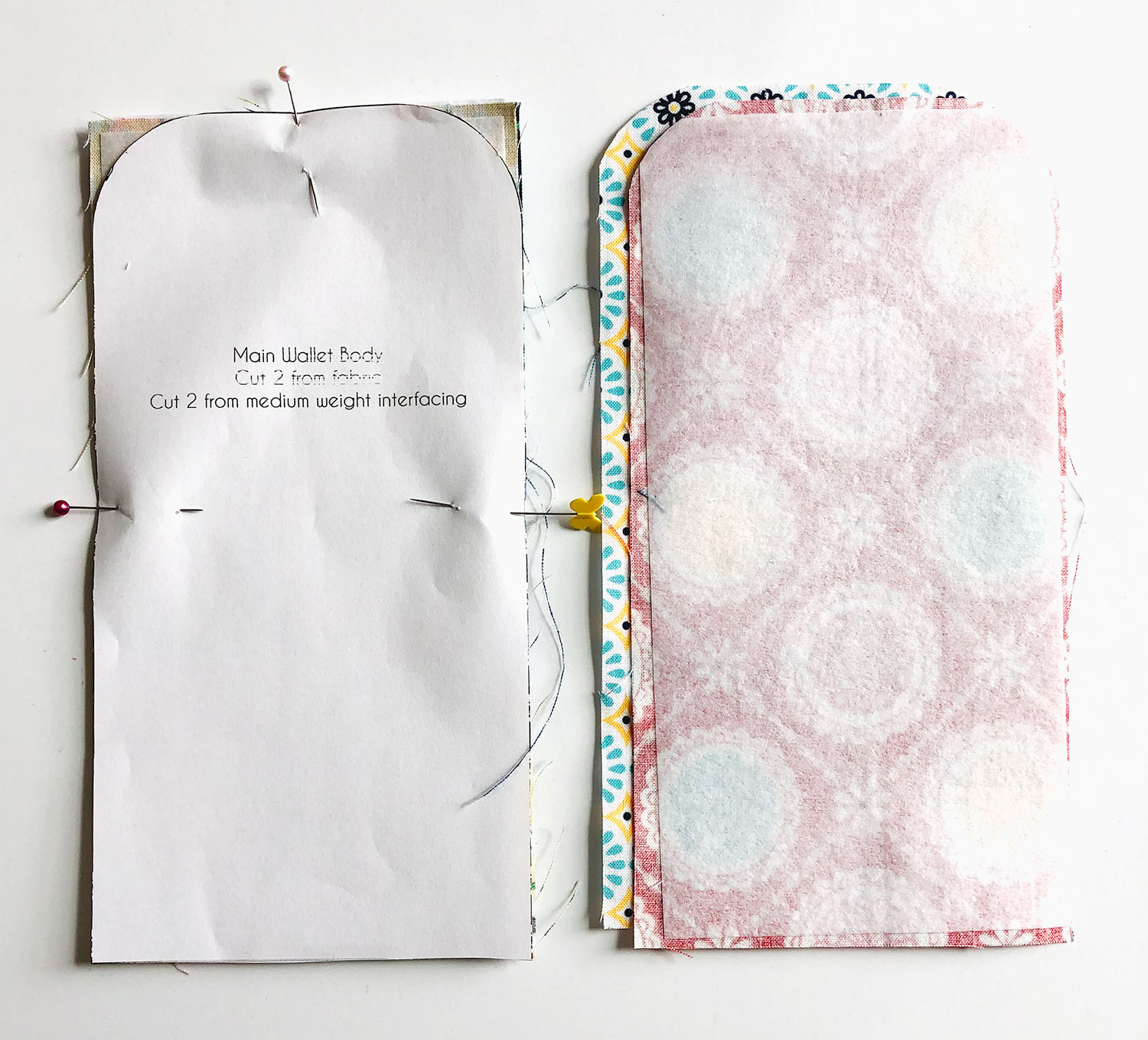 Mini Wallet Tutorial with three closure options - Ameroonie Designs