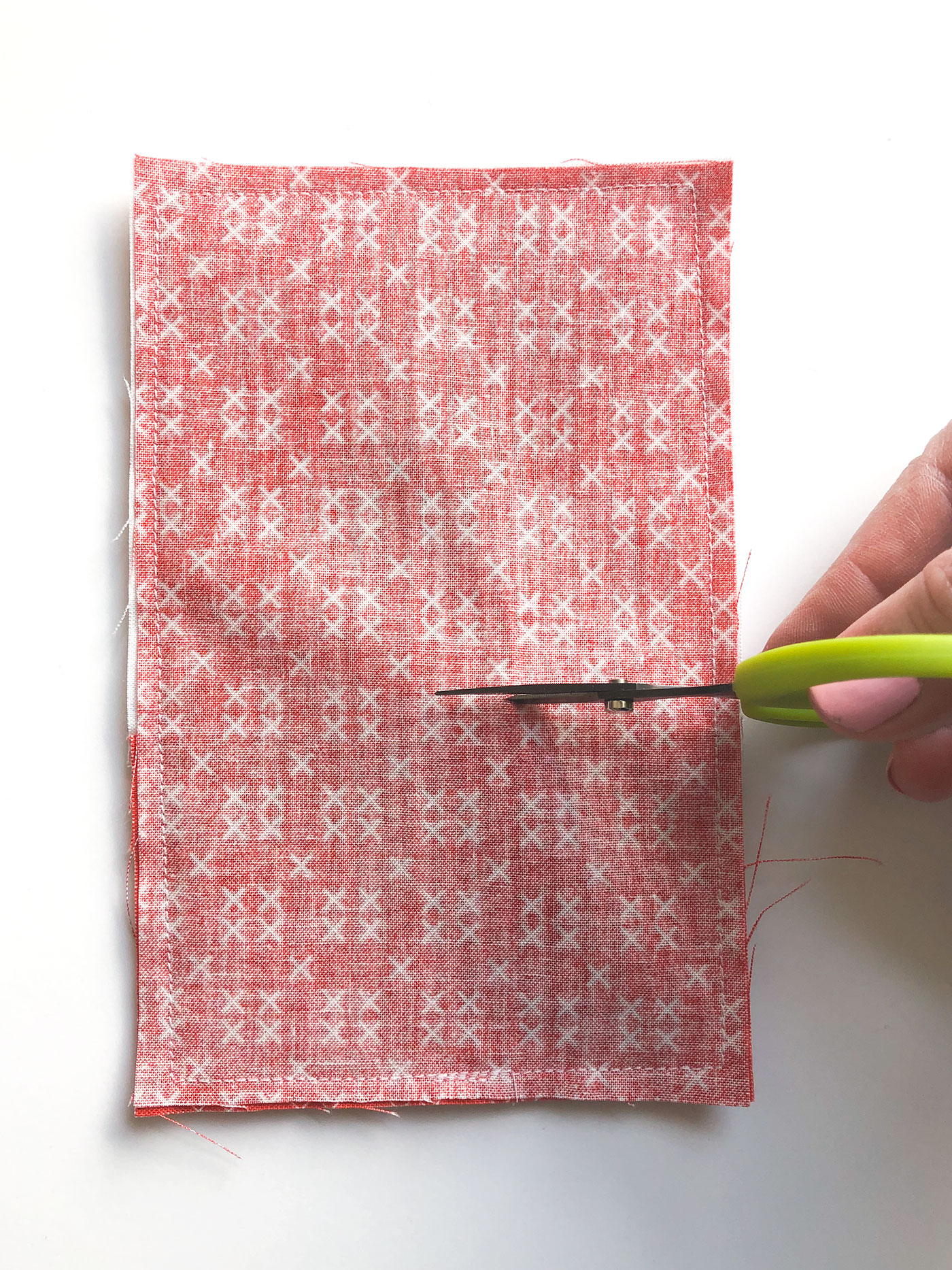 Embroidered Strawberry Mini pillow tutorial | Ameroonie Designs