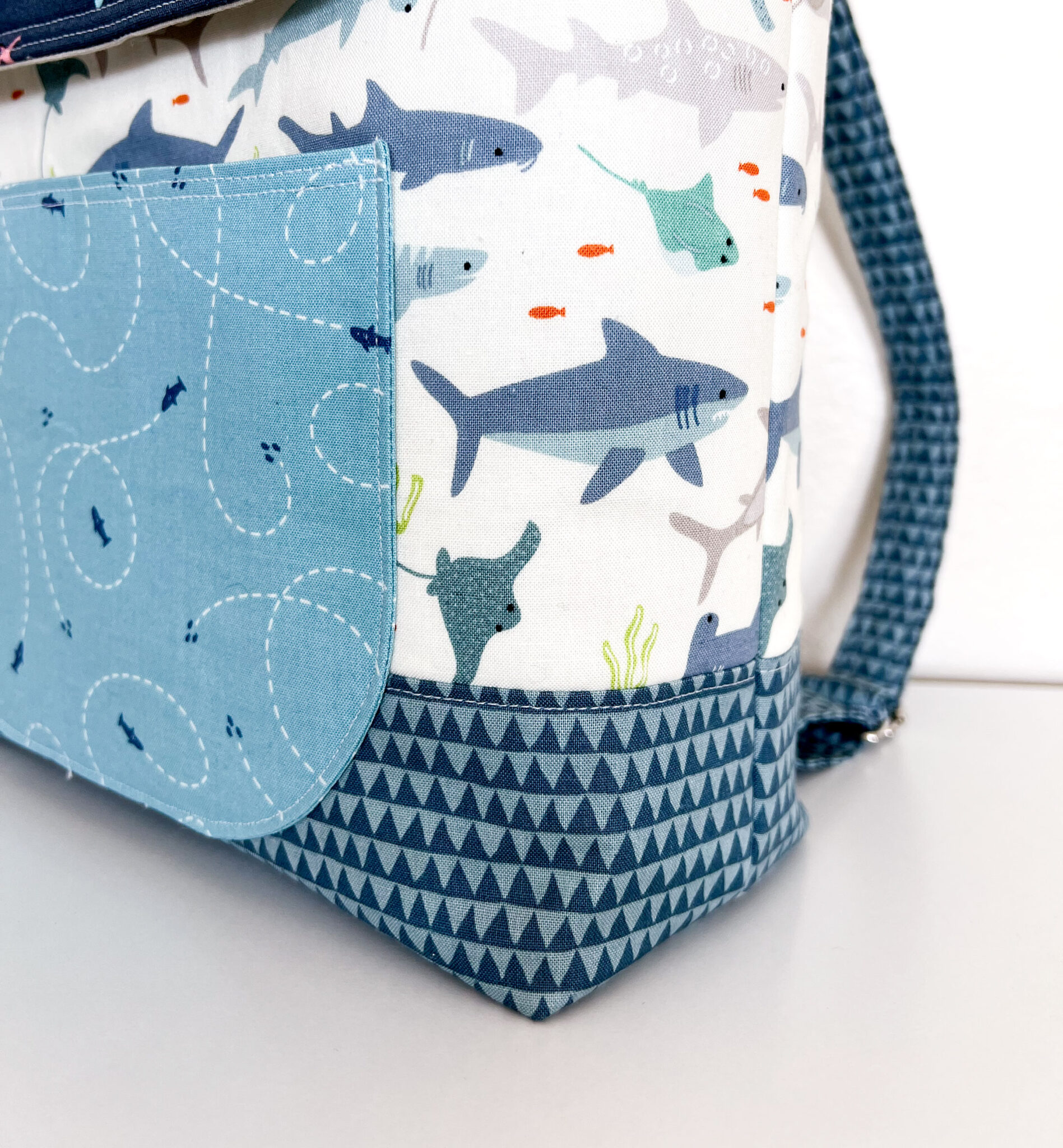 How to customize your Child Sized Backpack pattern - Ameroonie Designs