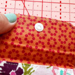 How to quickly install a plastic snap in your sewing project