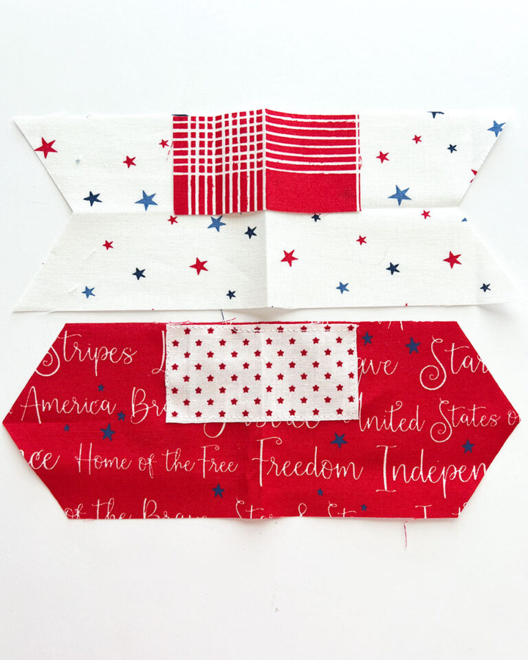 Make fast and easy Mini Fabric Flags with this free sewing tutorial ...